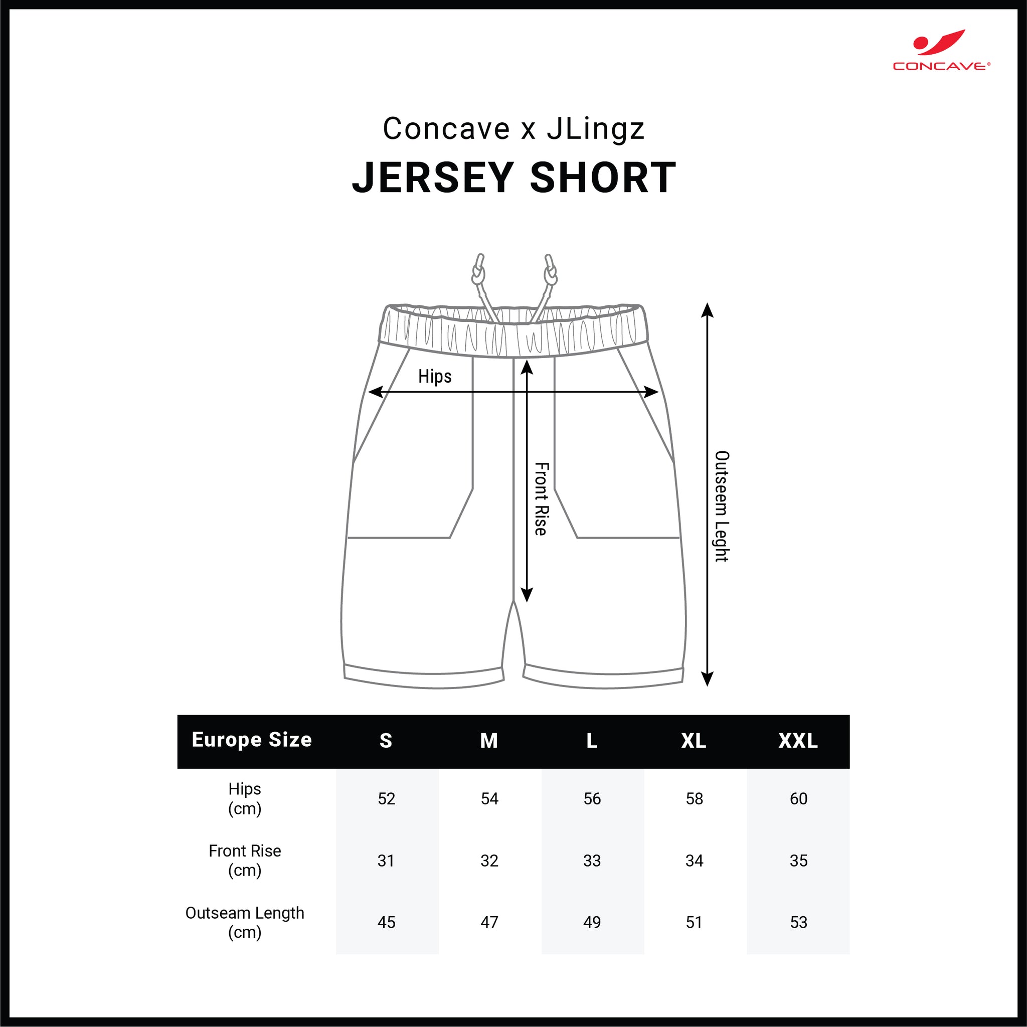 Concave x JLingz Performance Short - Pink/Black – Concave Indonesia